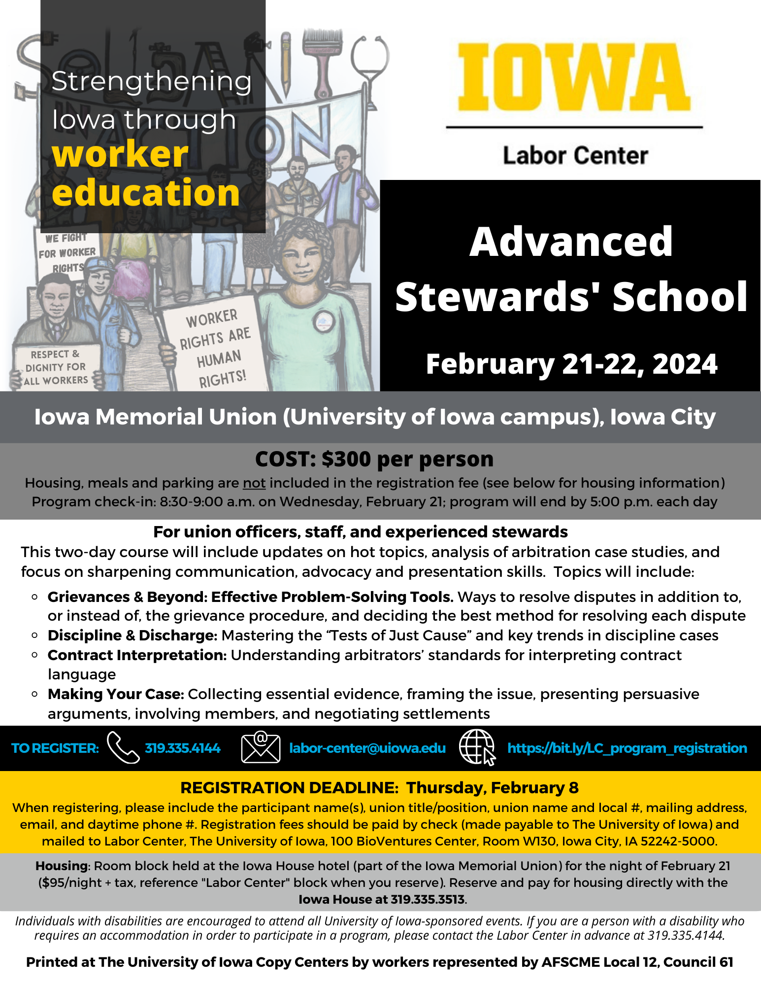 Labor Center | The University of Iowa